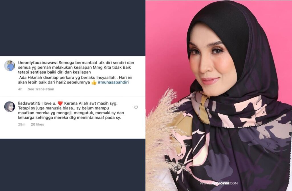 ‘Belum mampu maafkan mereka yang mengeji’ - Lisdawati - Utusan Malaysia