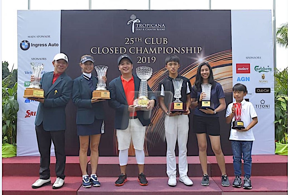 Jie-Hau, Allan Yap, Mychelle Tai johan Kejuaraan Kelab Tropicana ...