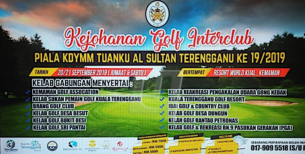 150 sertai Kejohanan Golf Piala KDYMM Sultan Terengganu - Utusan Malaysia