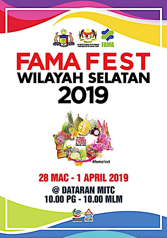 FAMA Fest Wilayah Selatan 2019 di Dataran MITC, Ayer Keroh Melaka ...