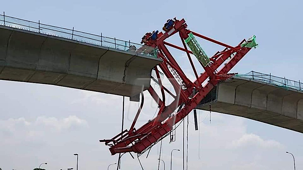 MMC Gamuda, MRT Corp siasat punca pengangkat segmen MRT jatuh - Utusan ...