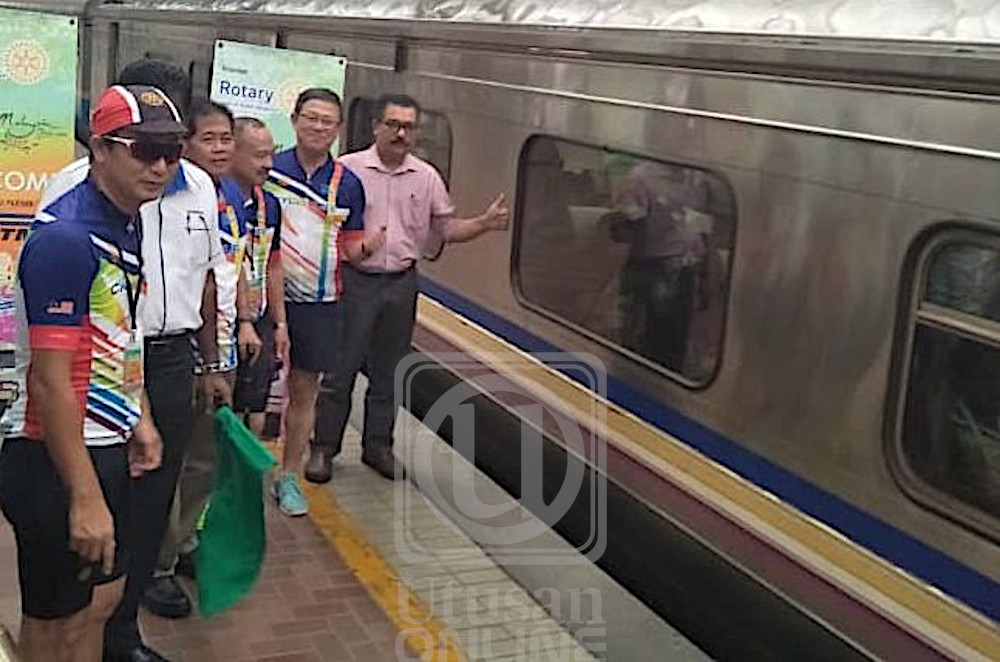 Program Berbasikal Tren Khas terapkan nilai kesukarelawan - Utusan Malaysia