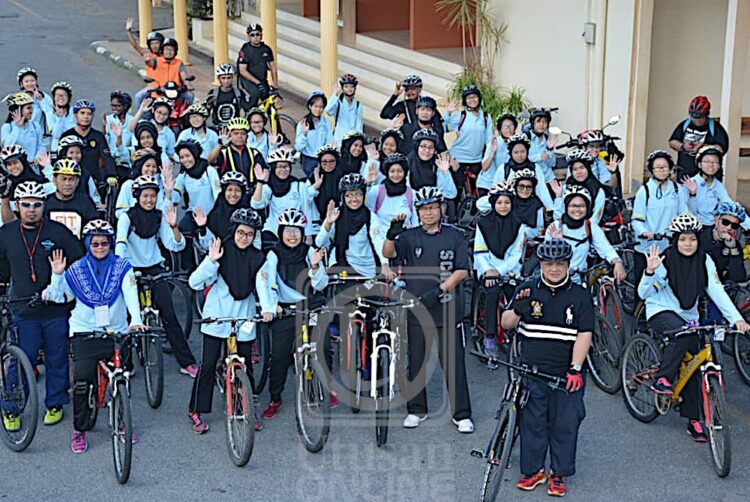 Pandu Puteri Raja 2018 berbasikal bersama Raja Muda Perlis - Utusan ...