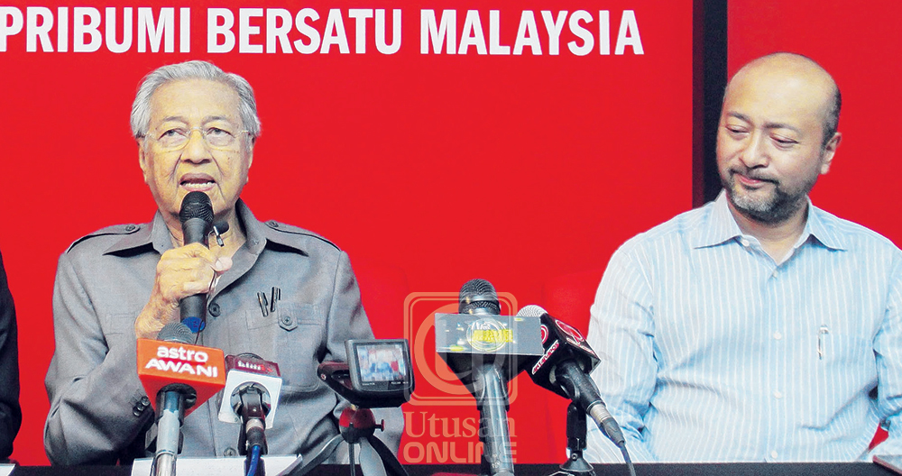 Kemunculan kali kedua Tun M - Utusan Malaysia