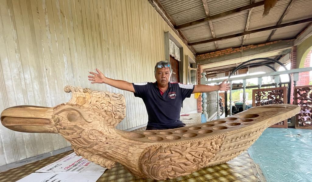 Ambil masa dua tahun siapkan congkak gergasi - Utusan Malaysia