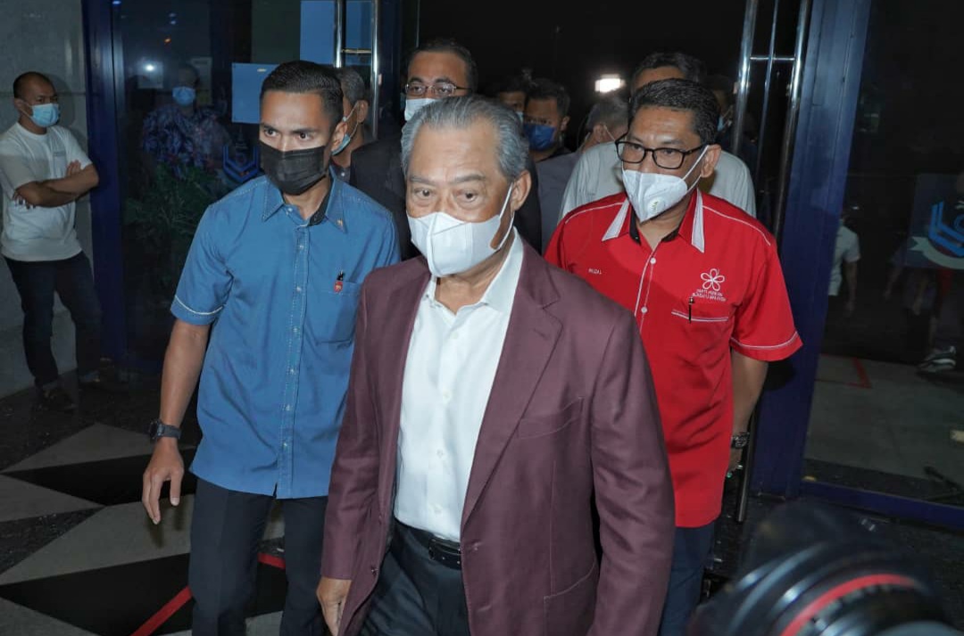 Muhyiddin hadir pengerusikan Mesyuarat MPT Bersatu - Utusan Malaysia