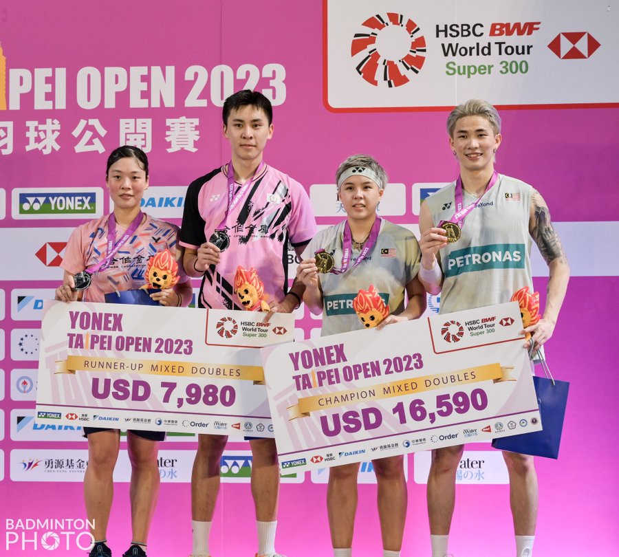 Wei Chong-Kai Wun pertahan gelaran juara di Terbuka Taiwan