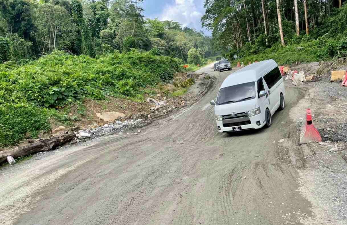 Jalan Kalabakan seperti laluan aktiviti lasak