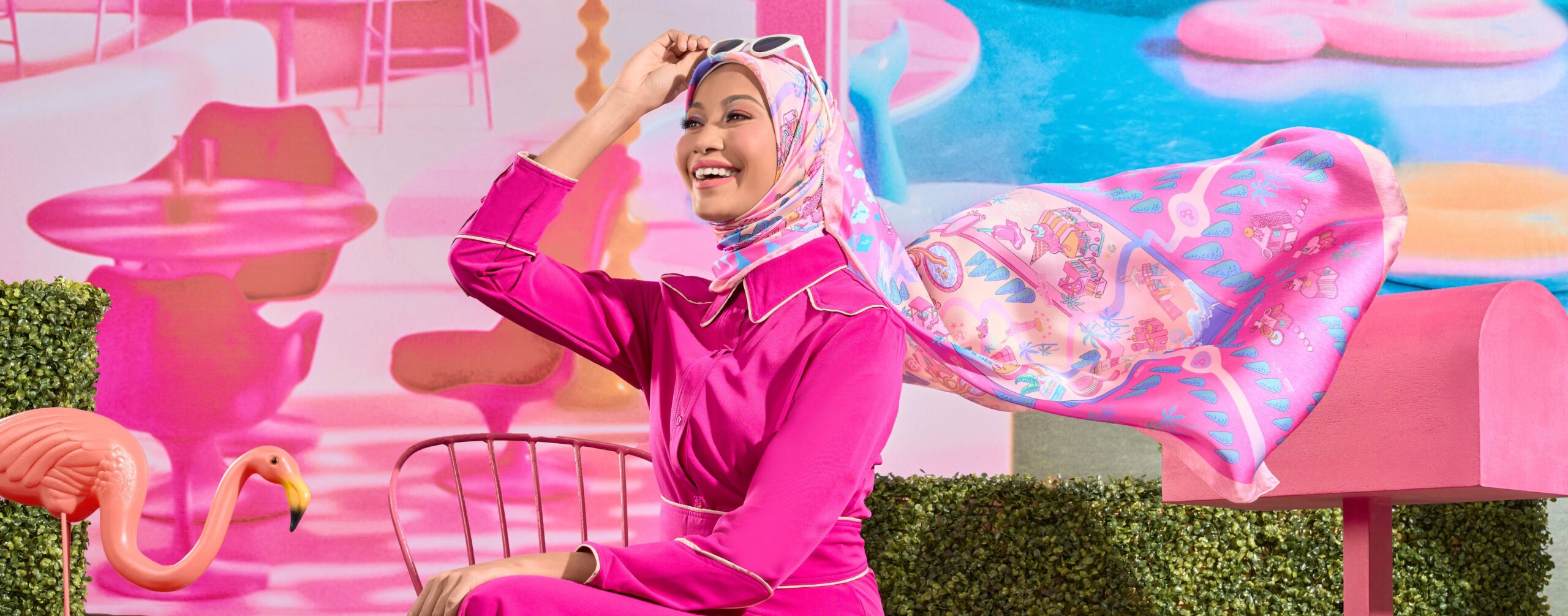 Tudung penggemar karakter Barbie - Utusan Malaysia