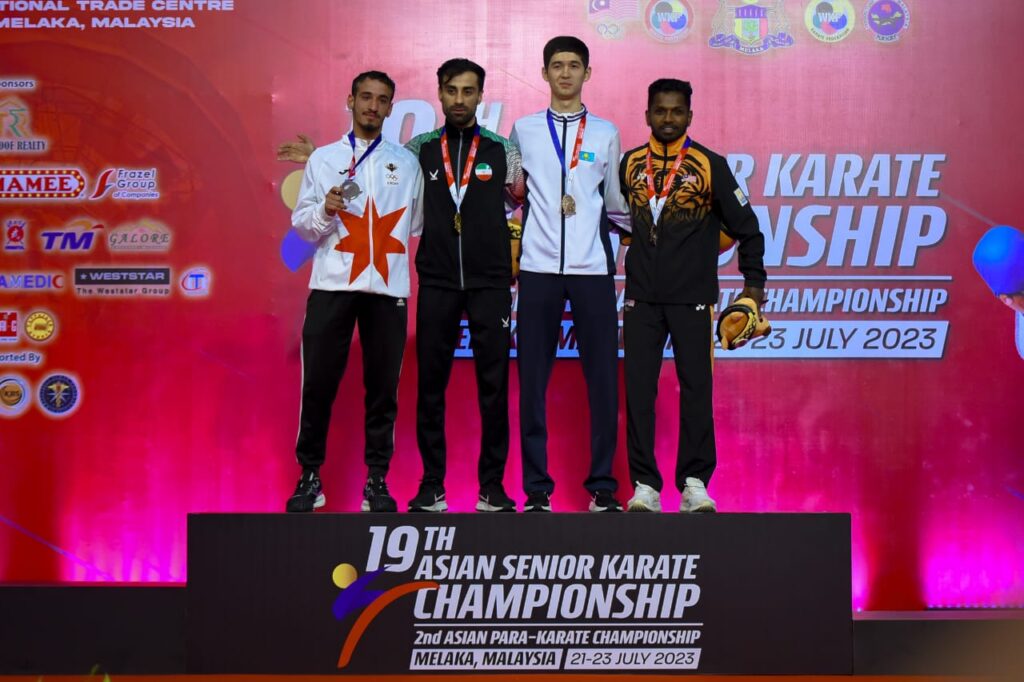 Karate Asia: Prem Kumar, Zakiah ceriakan Kem Malaysia
