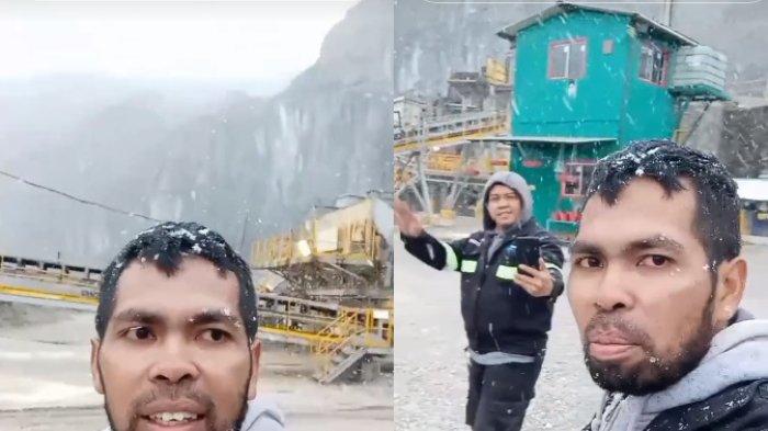Hujan salji turun di Tembagapura, Papua Tengah - Utusan Malaysia Hujan salji turun di Tembagapura, Papua Tengah - Utusan Malaysia