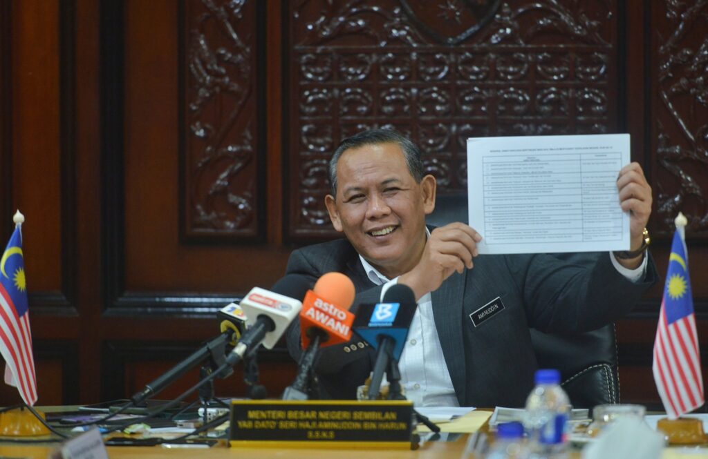 Aminuddin ketuai tiga portfolio dalam pentadbiran baharu N. Sembilan ...
