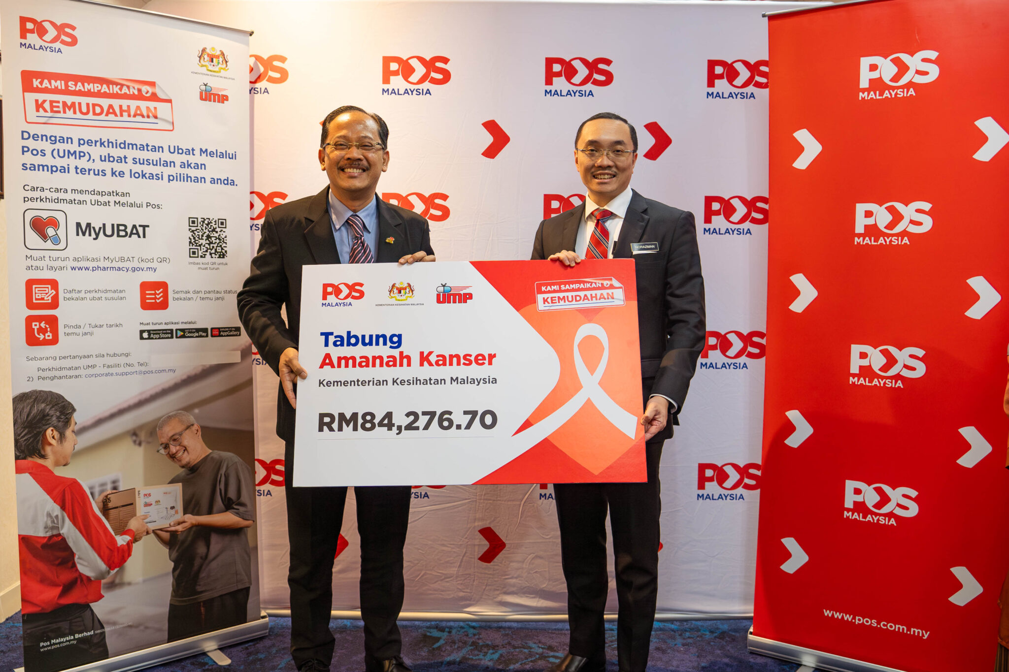 Pos Malaysia sumbang lebih RM708,783 bantu pesakit kanser sejak 2012 - Utusan Malaysia