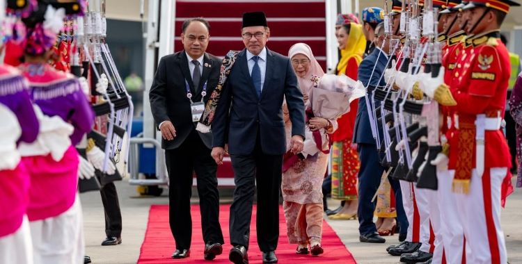 Anwar selamat di Jakarta, hadir Sidang Kemuncak ASEAN Ke-43