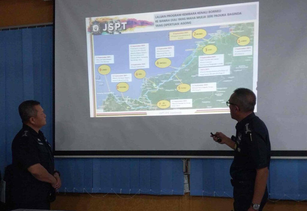 1,878 anggota polis Sarawak ditugas Kembara Kenali Borneo