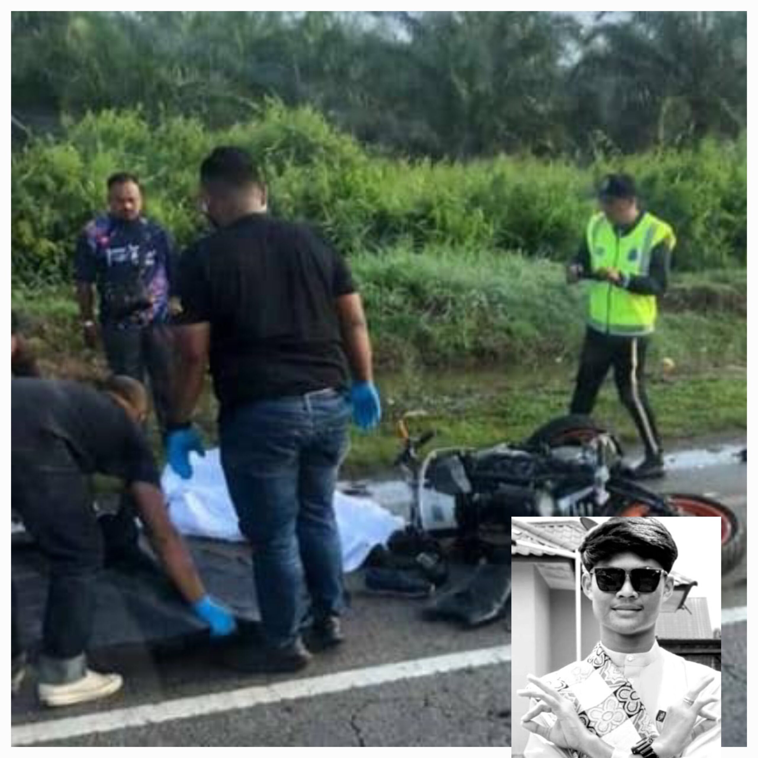 Pelajar maut langgar lori buat pusingan U, motosikal terbakar - Utusan ...