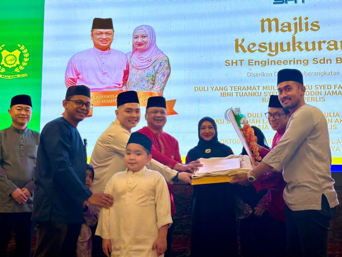 SHT Engineering sumbang RM100,000 untuk tujuan pendidikan melalui YTSP, FCoEE