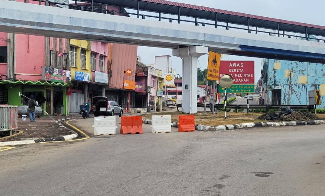 Susur bulatan Jalan Stesen tutup 10 hari