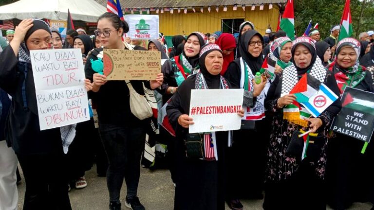Penderitaan rakyat Palestin adalah isu kemanusiaan sejagat