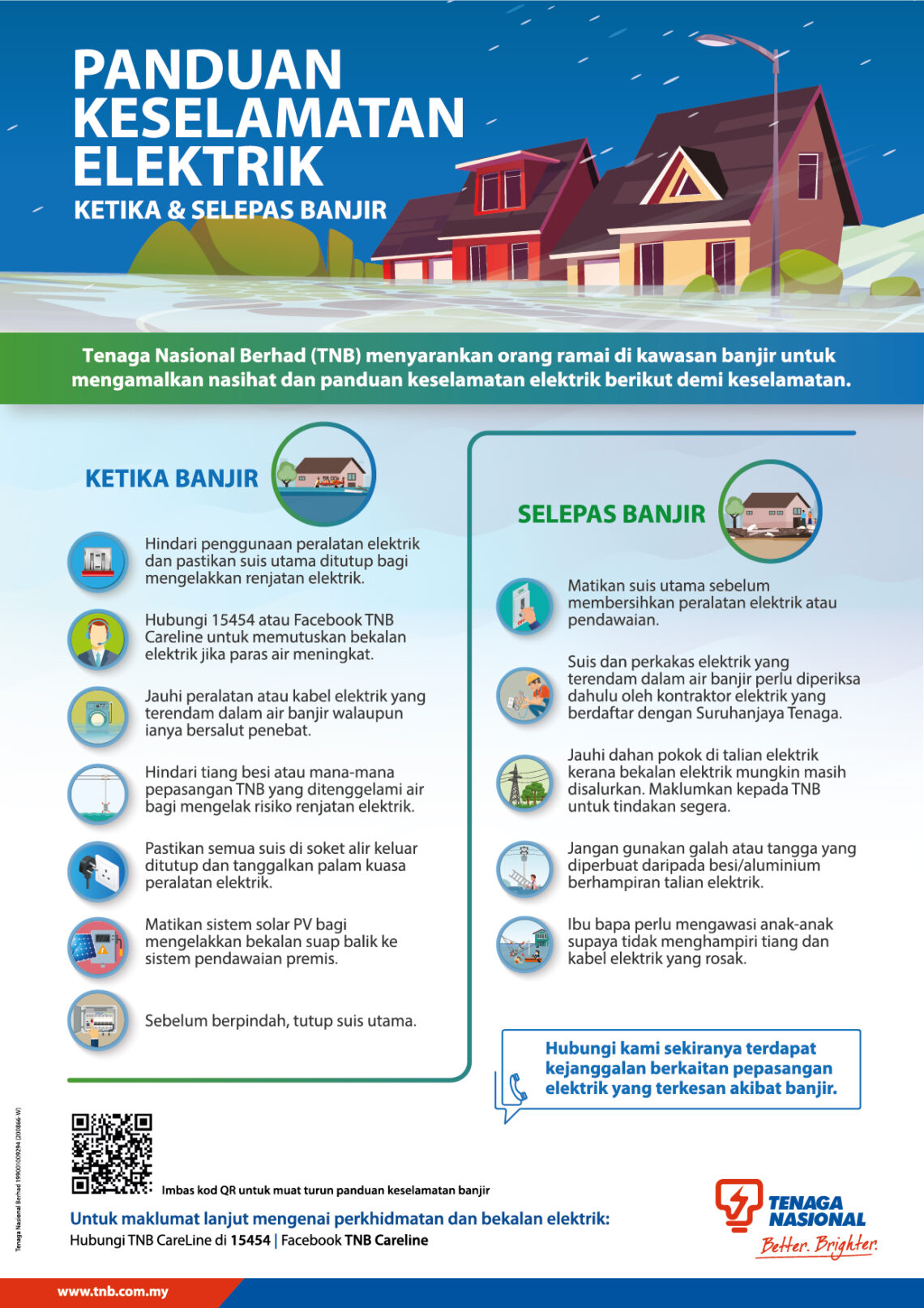 Tengkujuh: TNB keluar panduan keselamatan elektrik - Utusan Malaysia