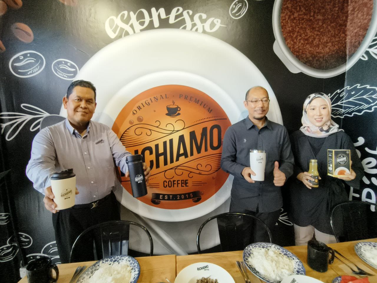 Richiamo Coffee tembusi pasaran Indonesia