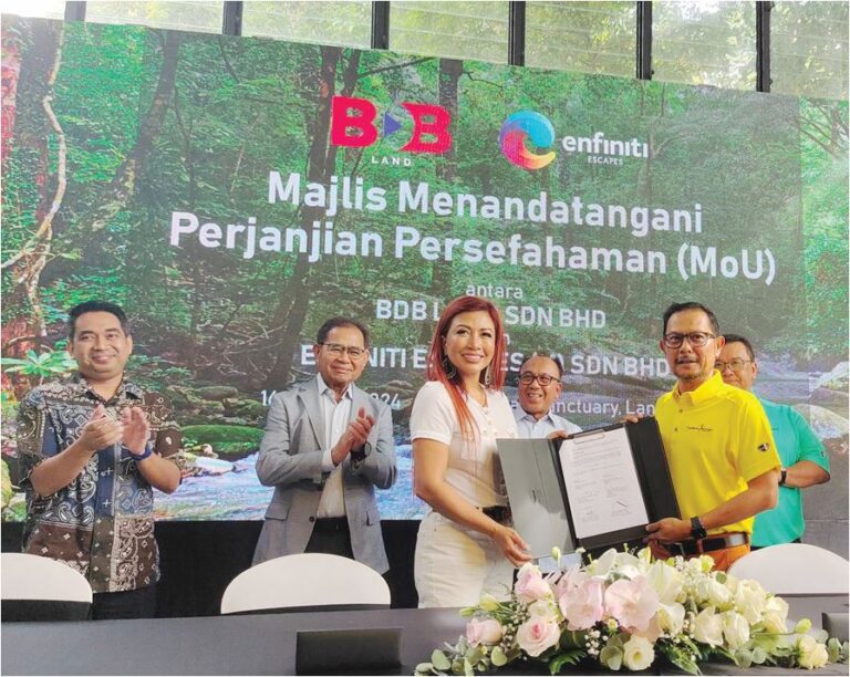 BDB Land, Enfiniti Escapes meterai MoU