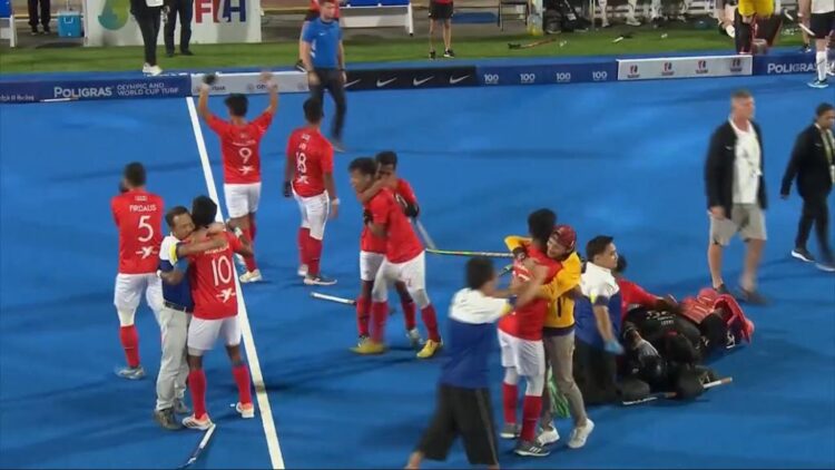 Hoki Piala Dunia 5s: Malaysia lakar sejarah mara ke perlawanan