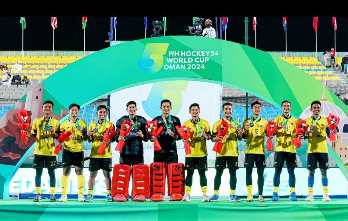 Malaysia naib juara Piala Dunia Hoki 5s 2024