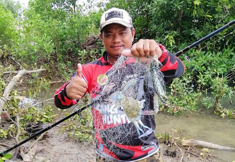 Jaring pancing ketam jadi sumber rezeki sekeluarga