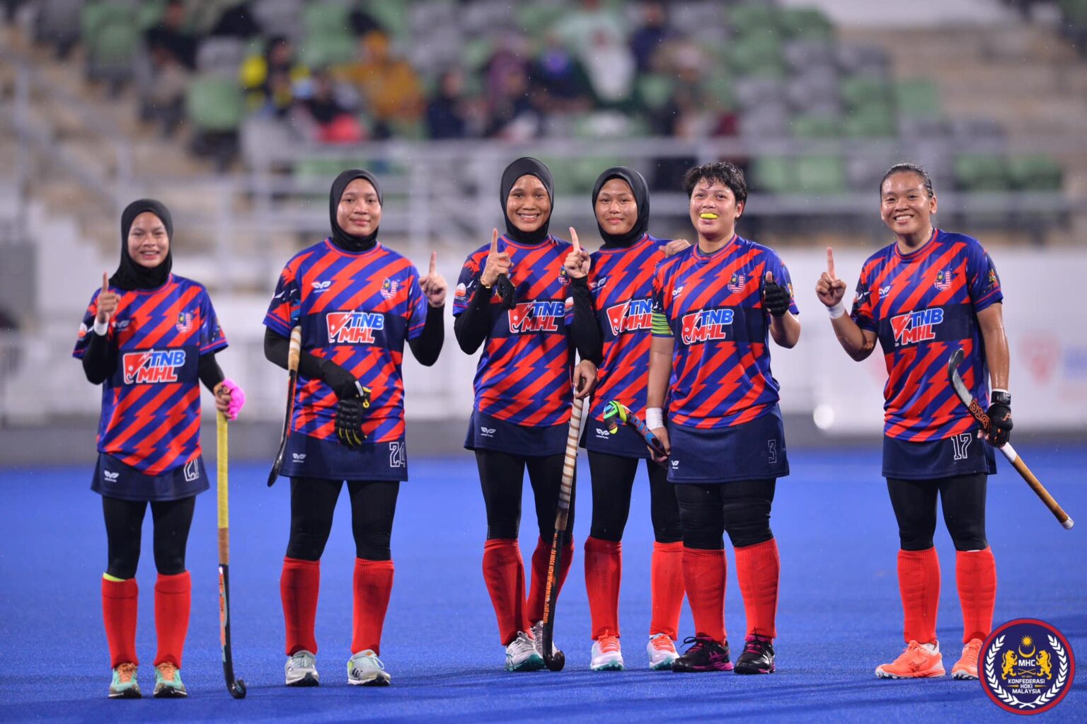 Malaysian University juara MHL wanita 2024