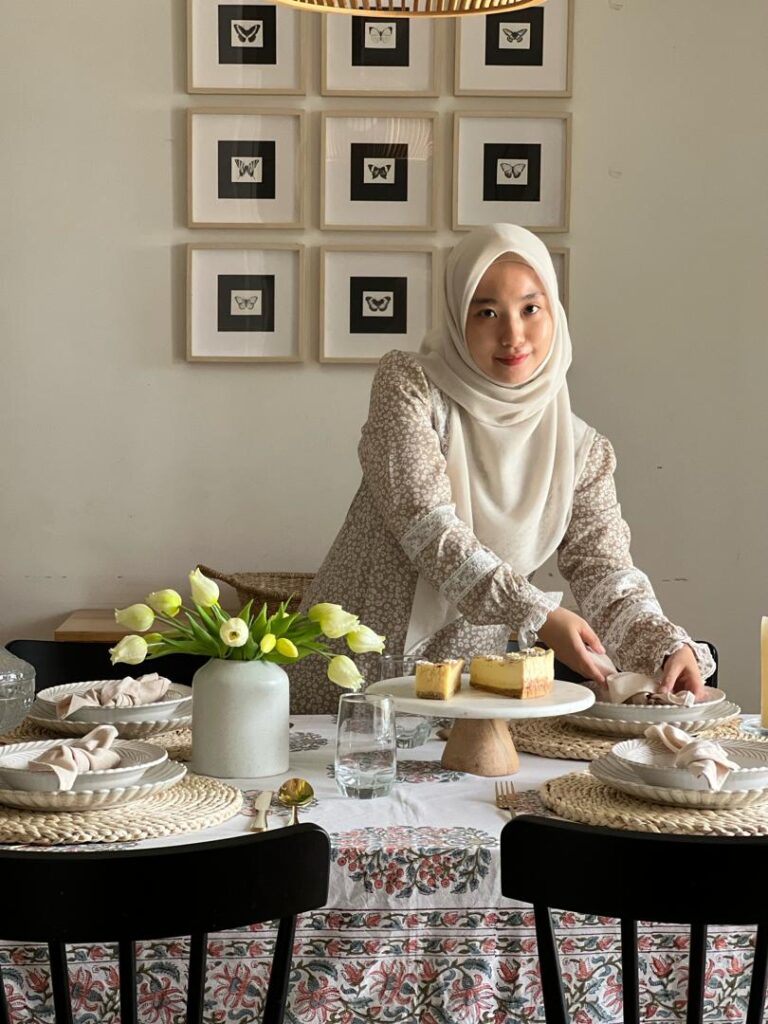 Nyaman, hangat dalam konsep moden transitional