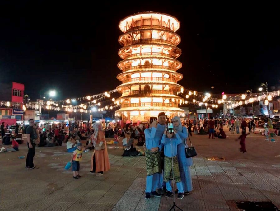 Menara Condong jadi tumpuan selepas ziarah raya