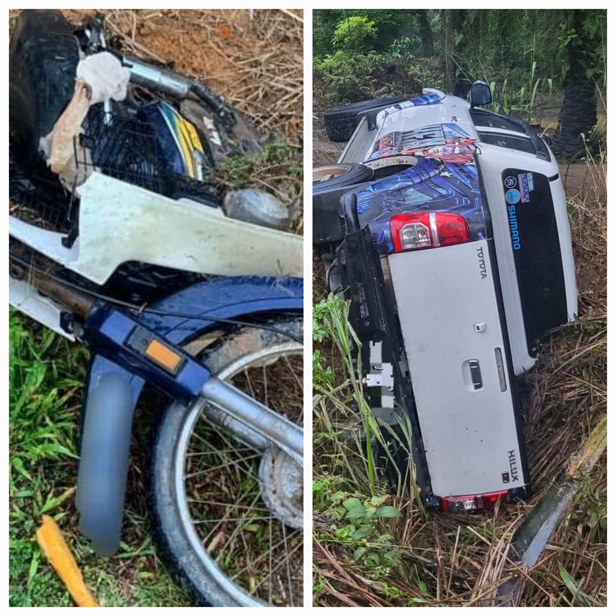 Penyelia ladang maut, motosikal bertembung pacuan empat roda - Utusan ...