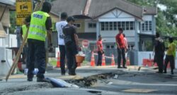 Jalan mendap semakin teruk, ancam keselamatan penduduk