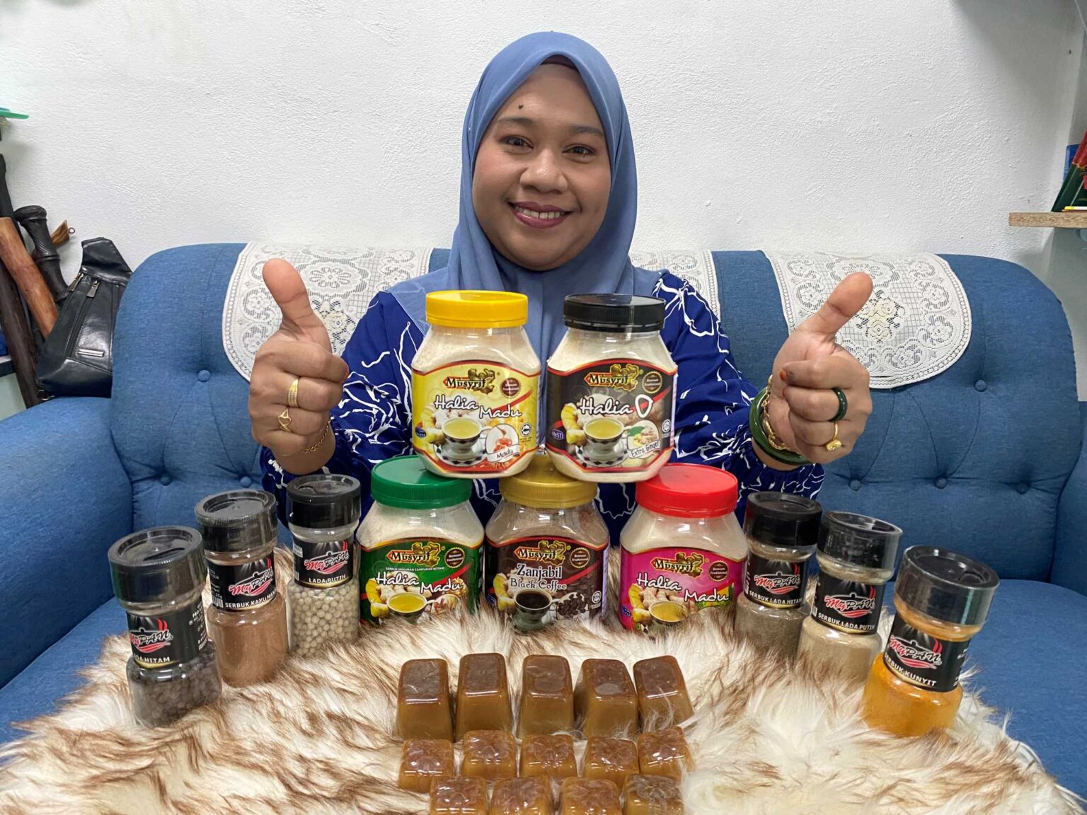 Pembiayaan AIM tingkatkan perniagaan halia Musyrif