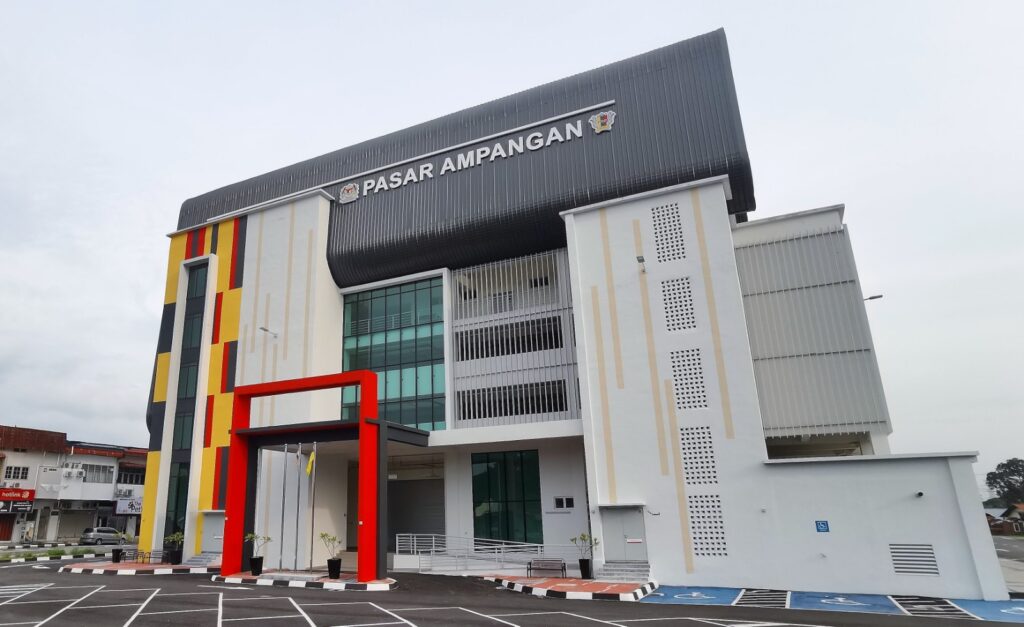 Pasar Ampangan baharu beroperasi Ogos ini