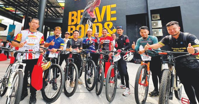 Acara berbasikal promosi produk pelancongan