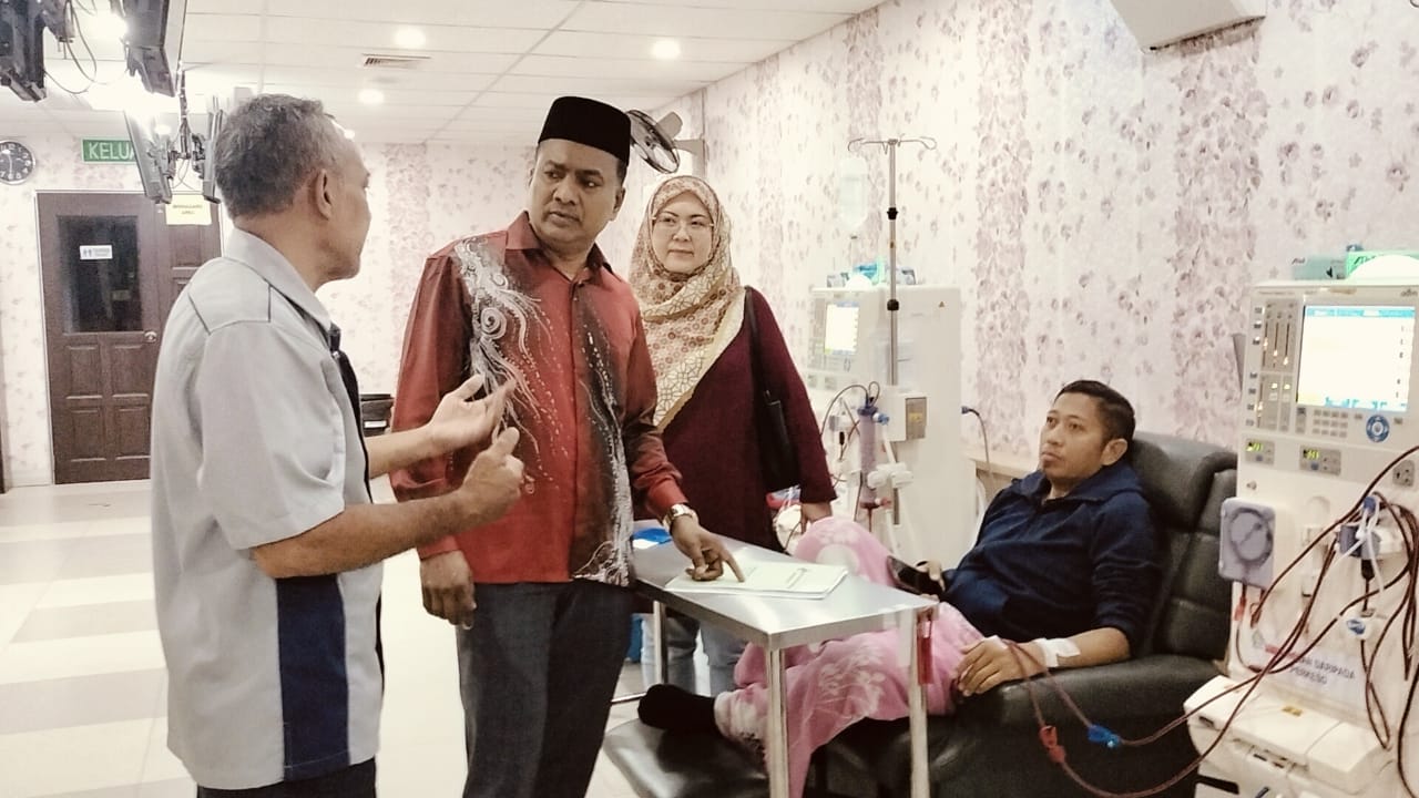 Pusat hemodialisis rayu sumbangan mesin