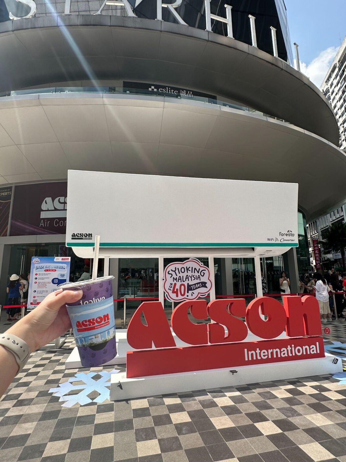 Acson Malaysia rai ulang tahun ke-40 di The Starhill, Kuala Lumpur