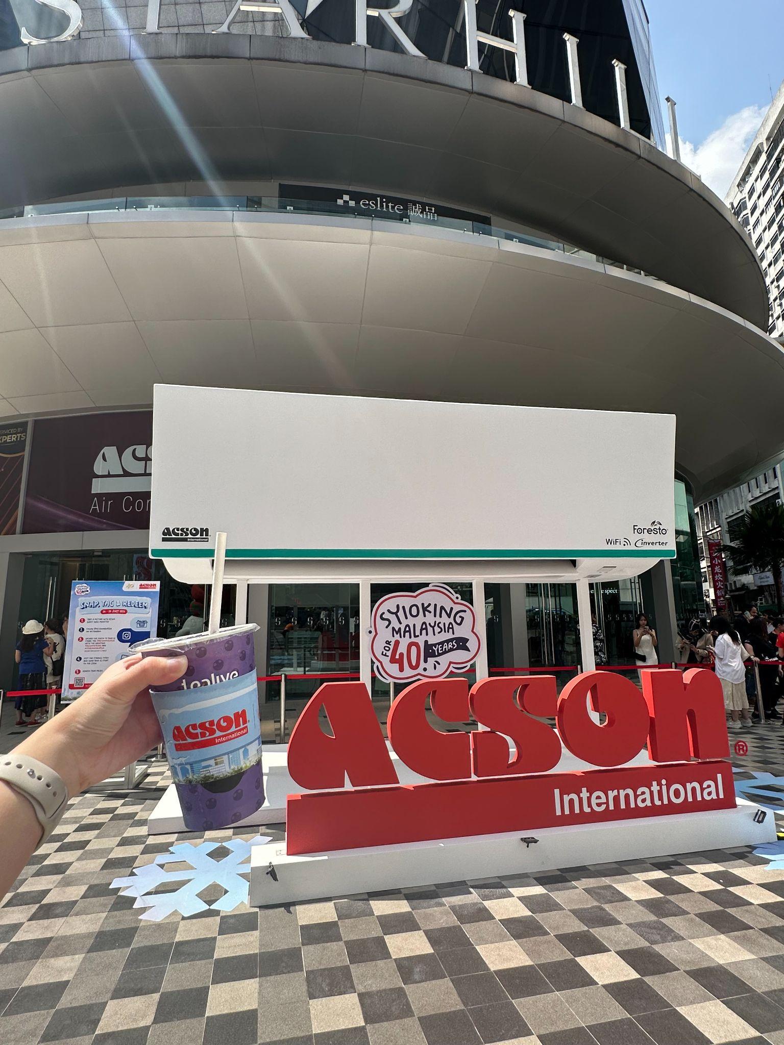 Acson Malaysia rai ulang tahun ke-40 di The Starhill, Kuala Lumpur