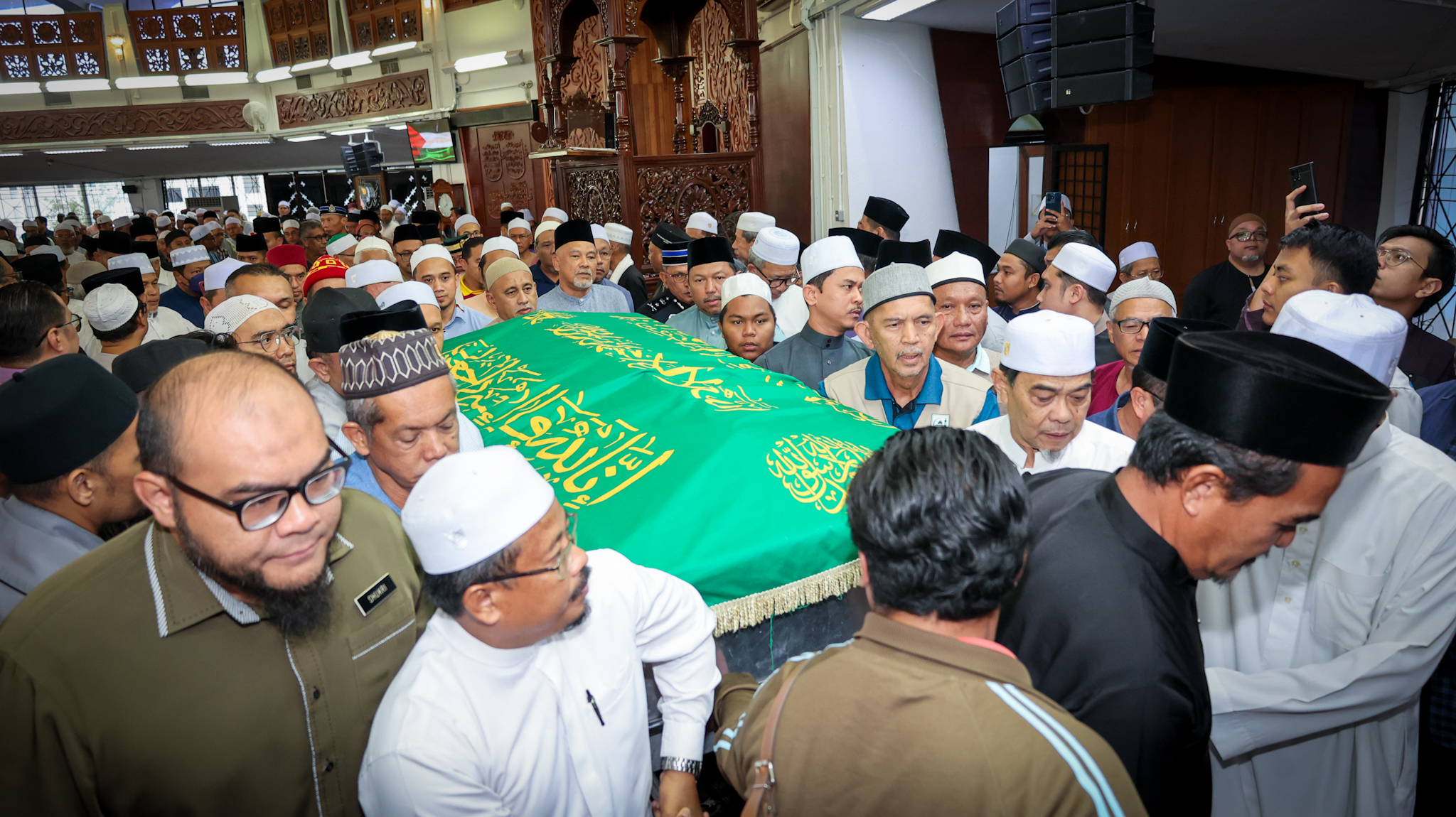 Jenazah bekas Mufti Negeri Sembilan selamat dikebumikan