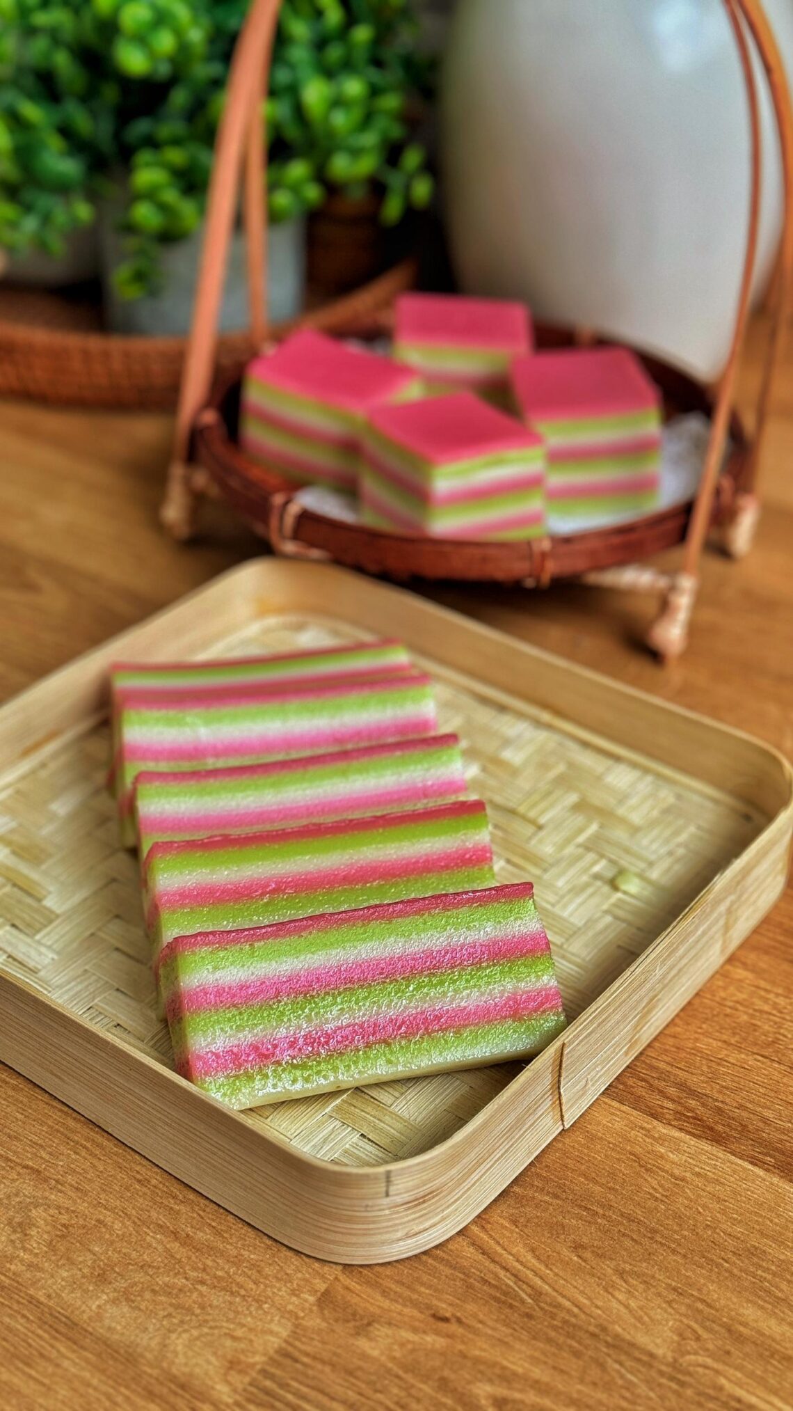 Kuih lapis manis berlemak