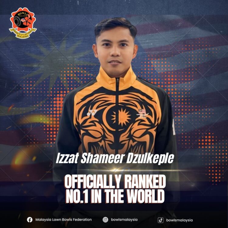 Izzat sasar hatrik Kejuaraan Boling Padang Asia