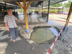 Kariah Masjid As Solihin gempar mendapan tanah