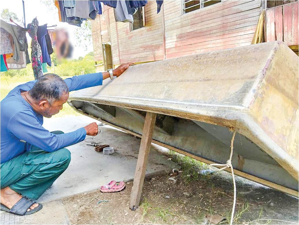 Penduduk sedia bot hadapi banjir