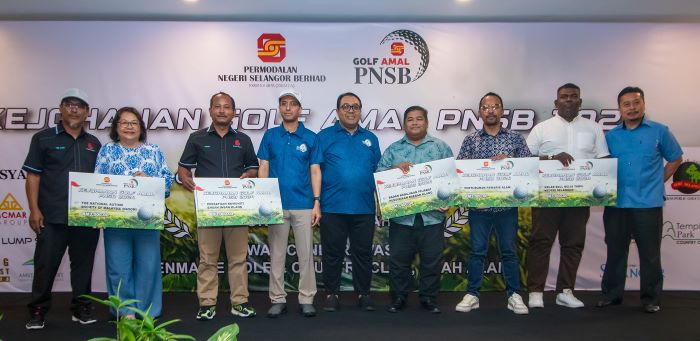 PNSB anjur kejohanan golf amal, bantu lima pertubuhan kebajikan
