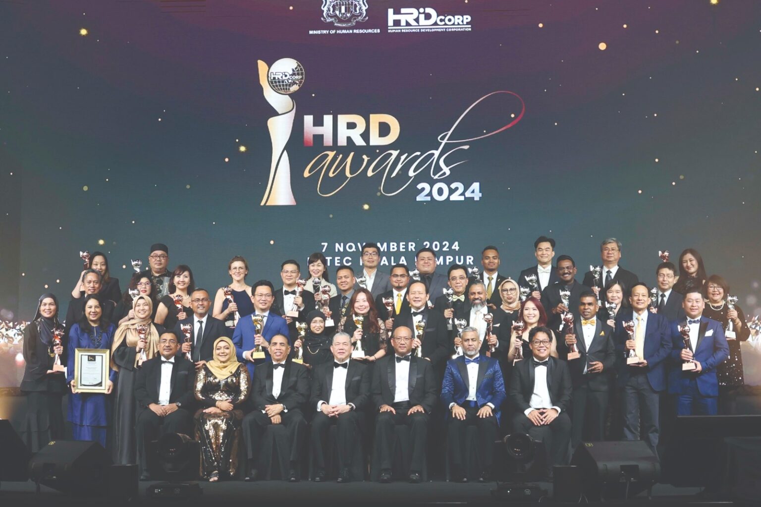 36 bintang baharu, tersohor terima Anugerah HRD 2024