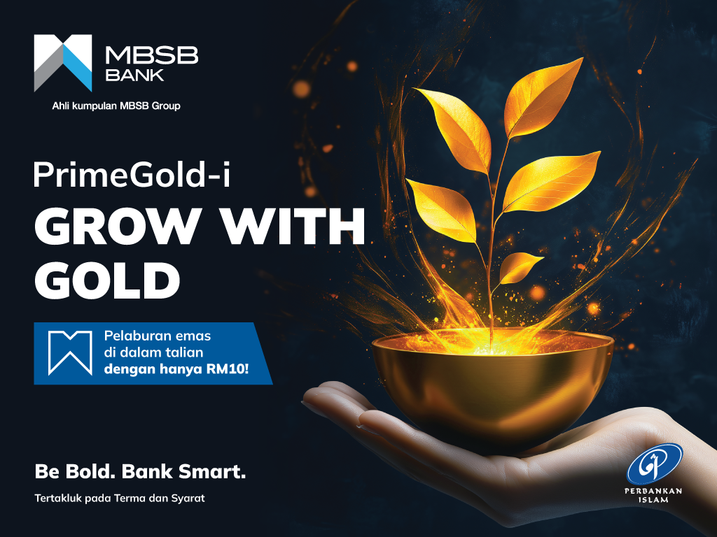 MBSB lancar PrimeGold-i pelaburan emas digital mampu milik