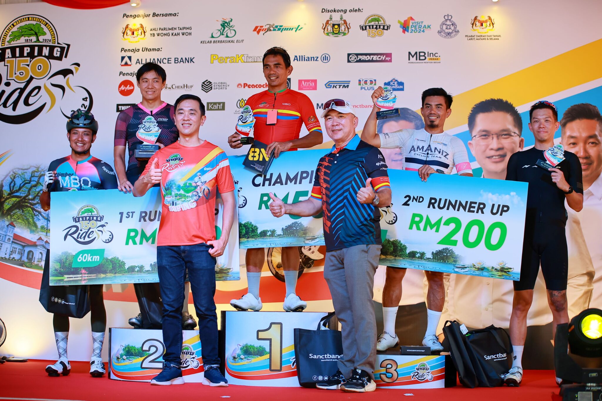 Taiping 150 Ride meriah, 'pikat' 1,700 peserta