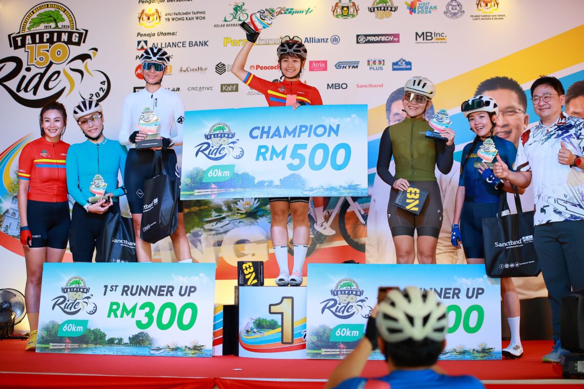 Taiping 150 Ride meriah, 'pikat' 1,700 peserta